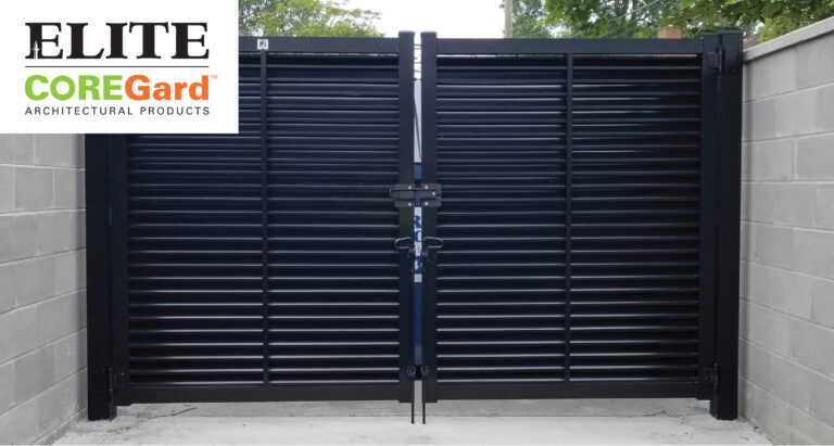 PRIVACYGard Louvered Aluminum Privacy Fence, Gates and Dumpster ...